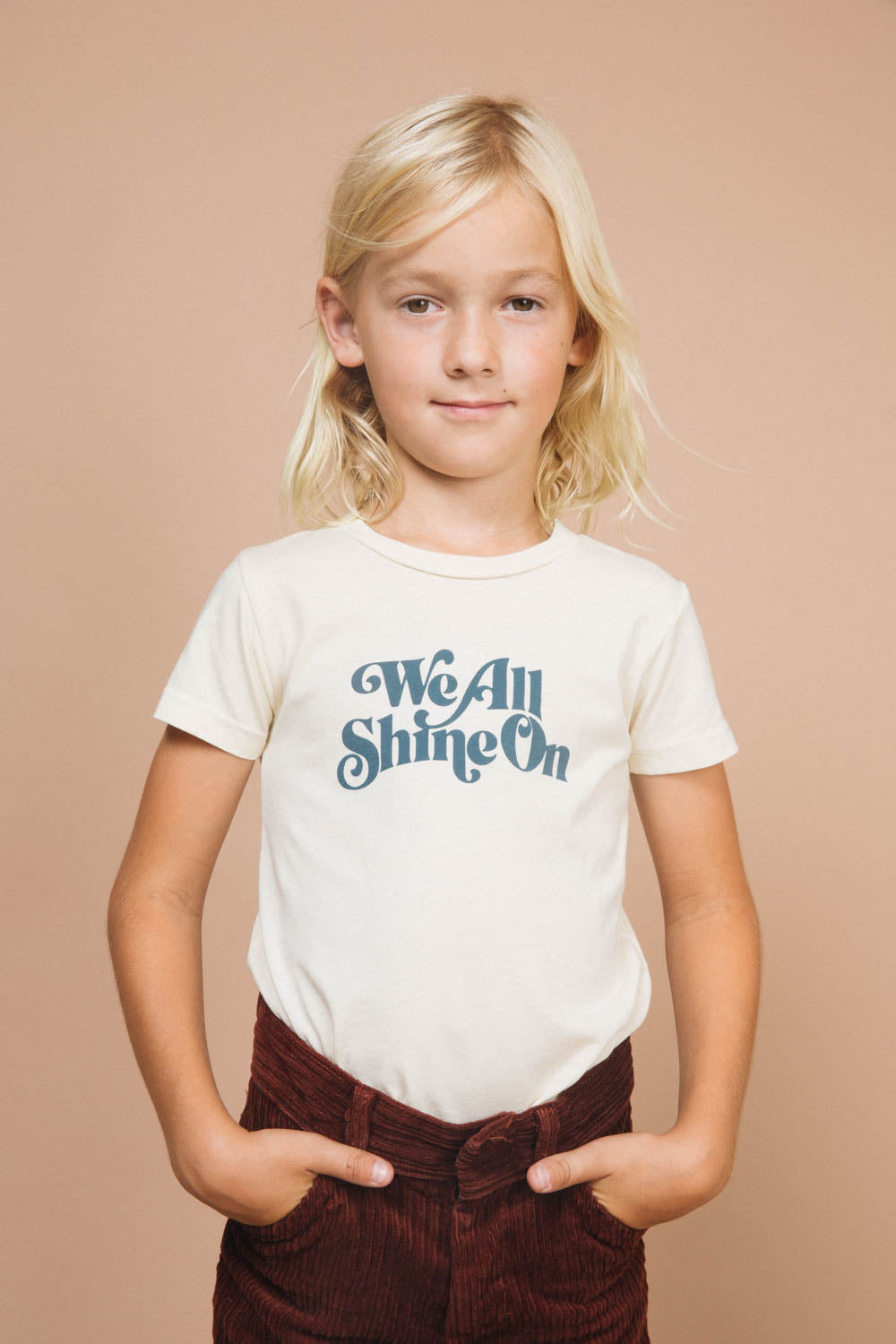 We All Shine On Shirt - Kids Graphic T-Shirt | The Bee & The Fox