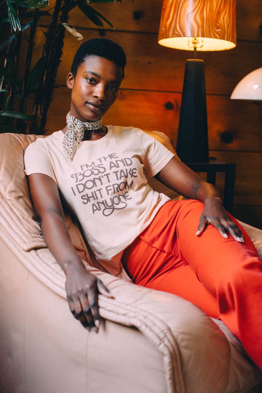 I'm the Boss and I Don't Take Shit From Anyone | Fitted Crewneck – The ...